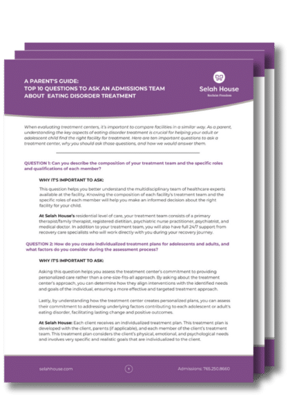 Resource Guide | Selah House